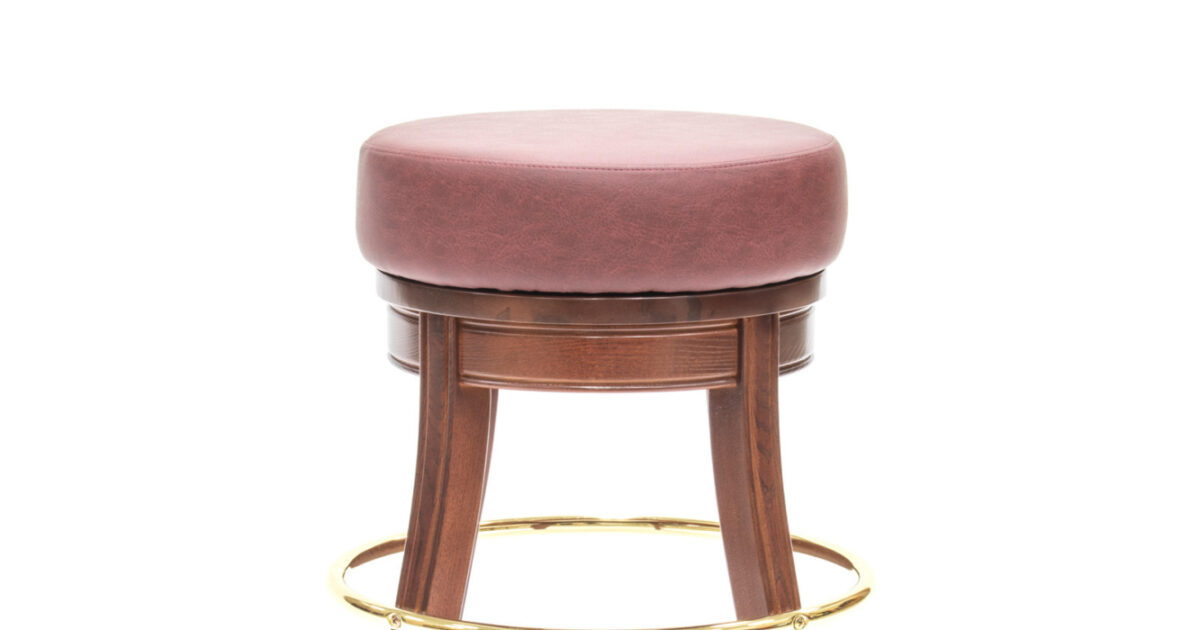 Gasser Chair | HZN-100 Round Seat Backless Wood Barstool